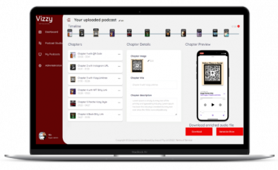Vizzy - Podcaster Website - Vizzy Podcasting